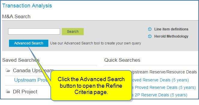 advanced search button pro tools